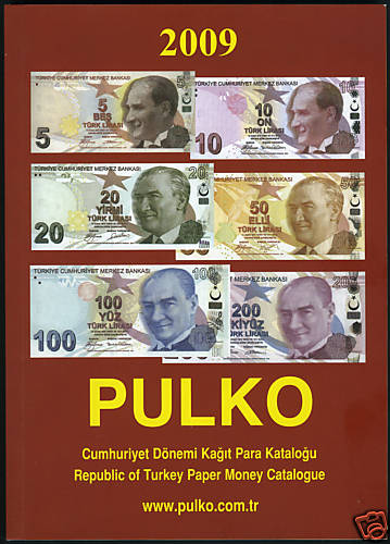Buch: Pulko - Republic of Turkey Papermoney Catalogue – Moneypedia