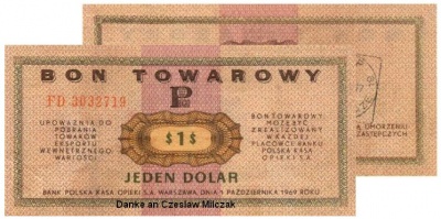 Bony Towarowe (Polen) – Moneypedia