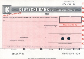Schecks: Deutsche Bank – Moneypedia