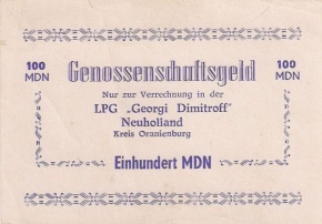 Gutschein: LPG-Geld Neuholland – Moneypedia